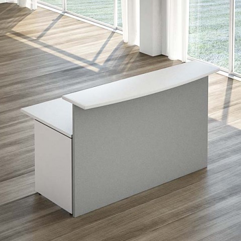 Reception lineare con scrivania 160 cm - Linekit